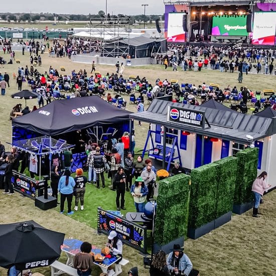 Festival Brand Activation for PepsiCo's "Dig In" Campaign at Honeyland ...