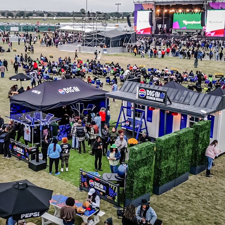 Festival Brand Activation for PepsiCo's "Dig In" Campaign at Honeyland ...